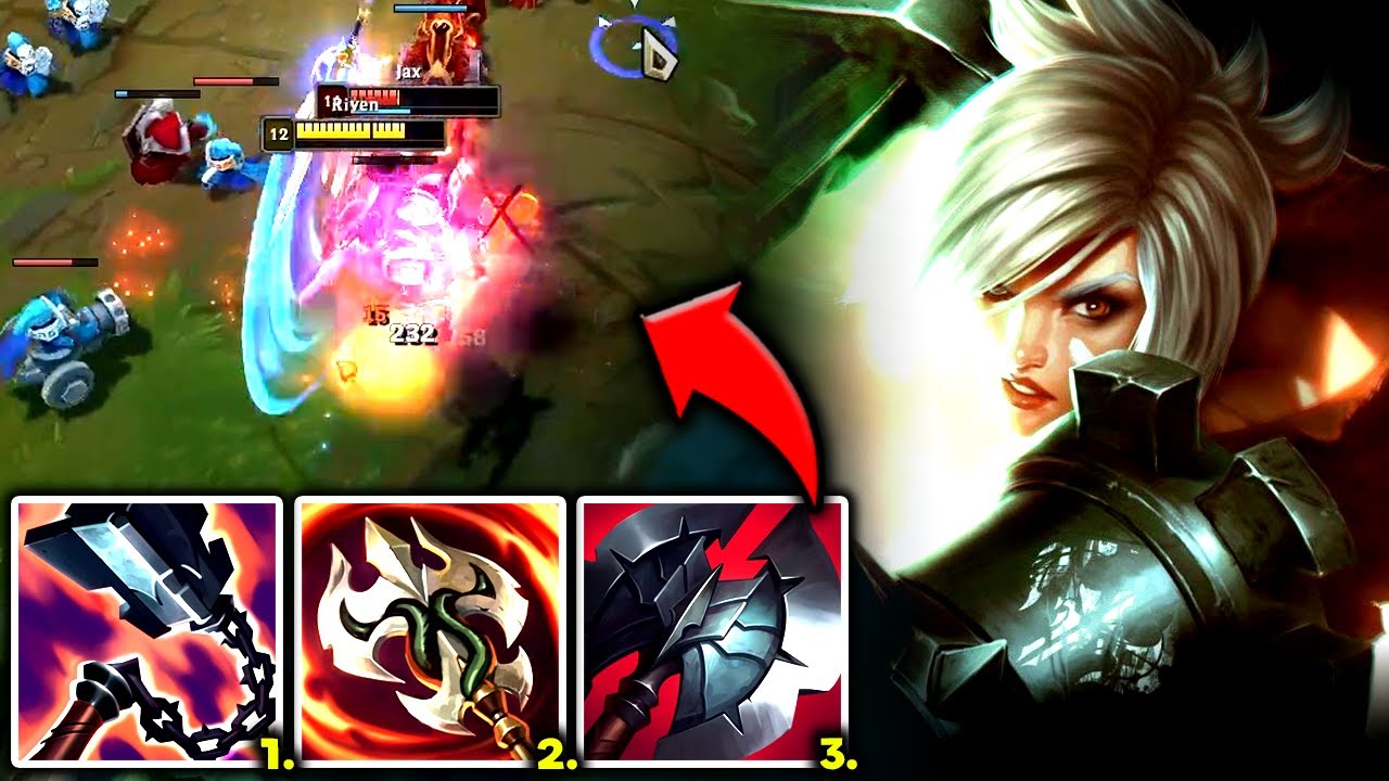 RIVEN TOP AGAINST THE NEW REWORKED JAX! (HOW TO WIN) - S13 Riven TOP ...