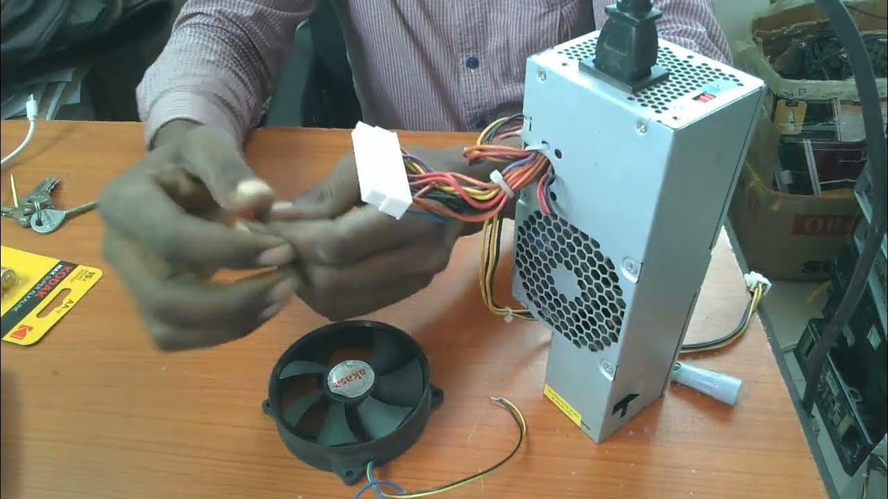 How to test a computer Power Supply Unit (PSU) Without a Multimeter ...