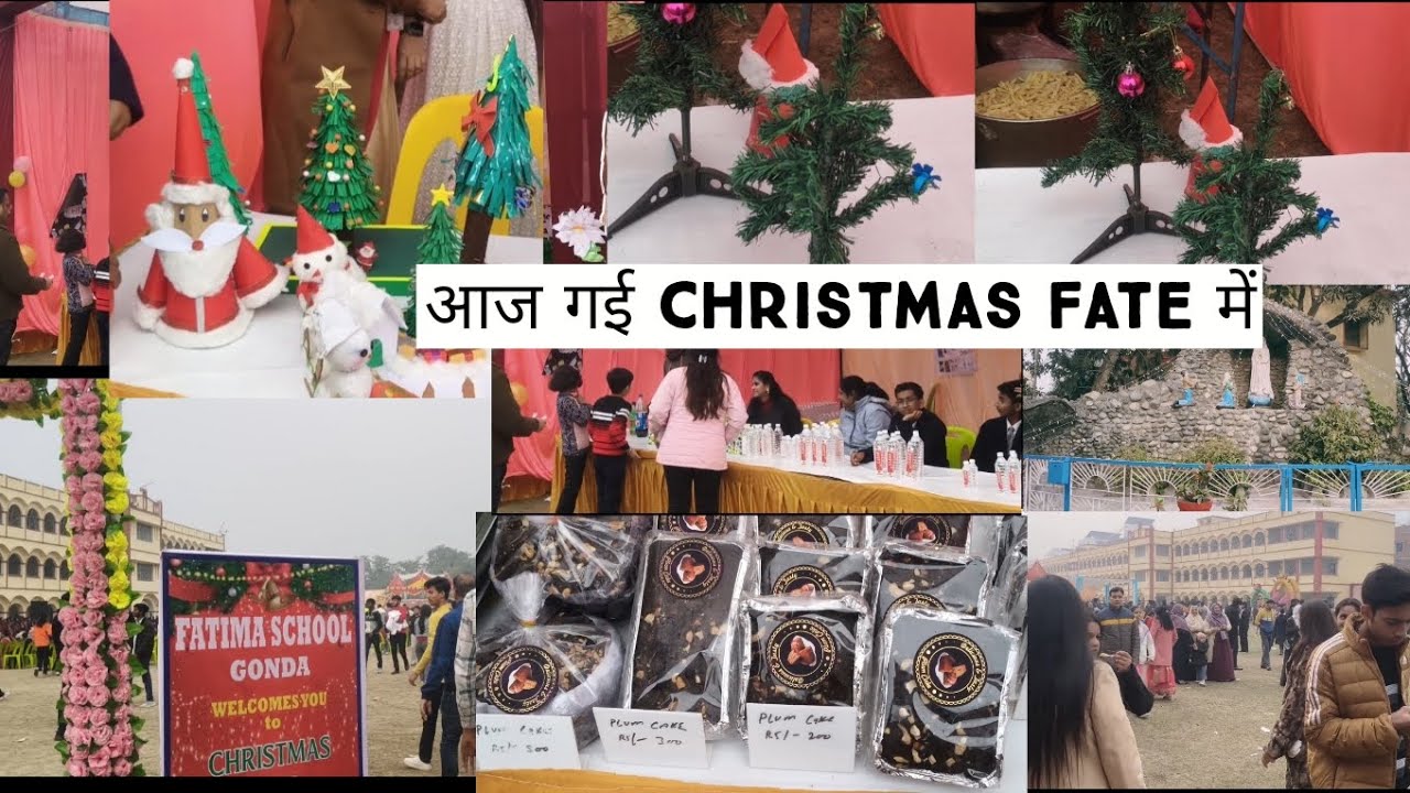 आज गई Christmas fate में||Today I am Going In Christmas fate|| - YouTube