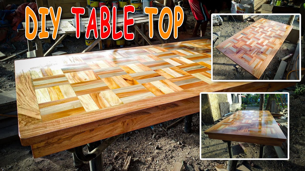 DIY TABLE TOP | Amazing Finish done by a talented CARPENTER ...