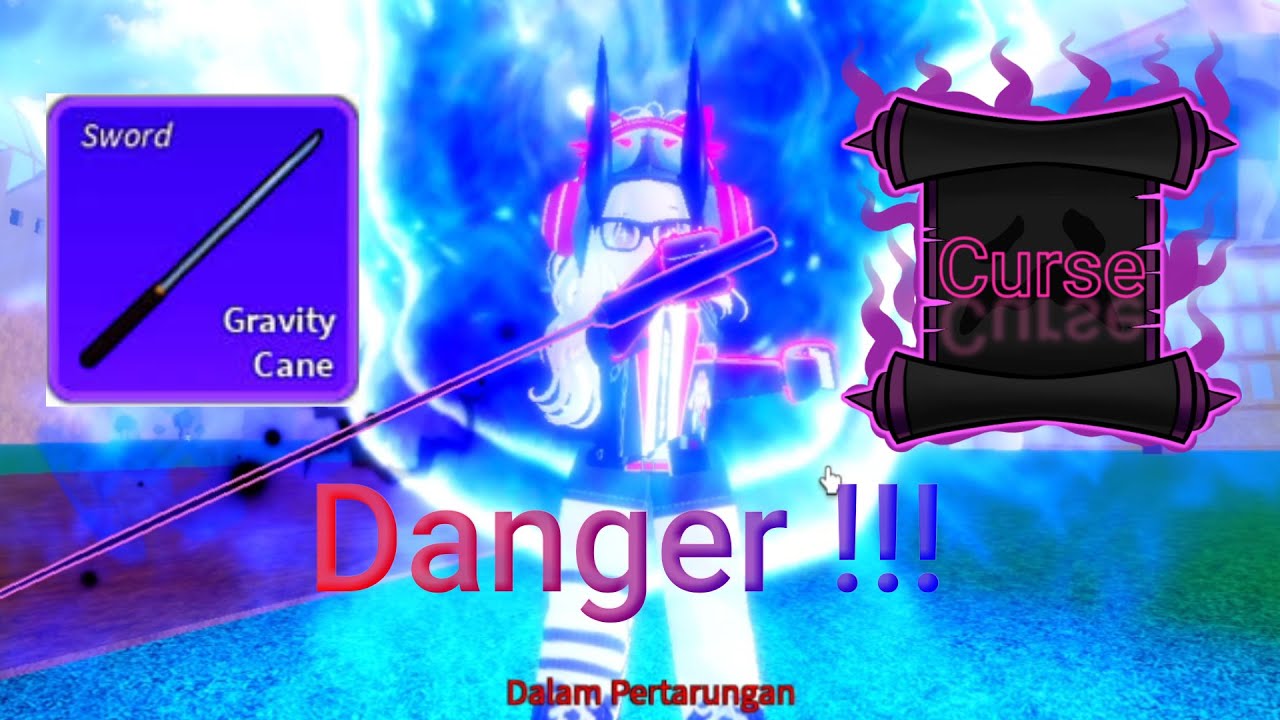 i Got Curse Gravity cane Sword bloxfruit - bounty hunt - YouTube