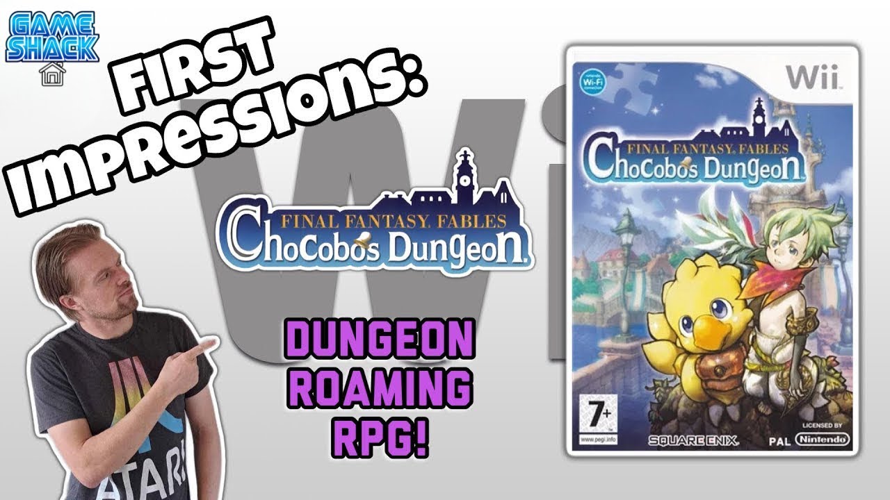 Final Fantasy Fables: Chocobo's Dungeon (Wii) - First Impressions - YouTube