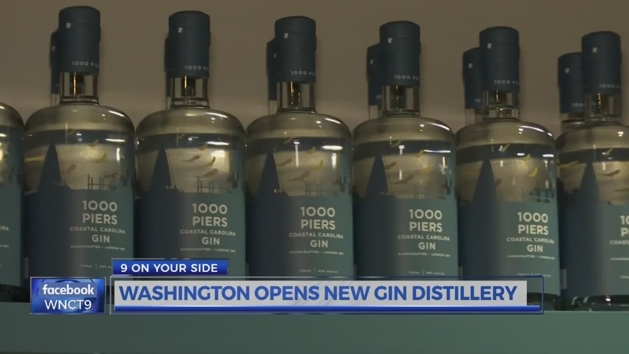 Washington opens new gin distillery - YouTube