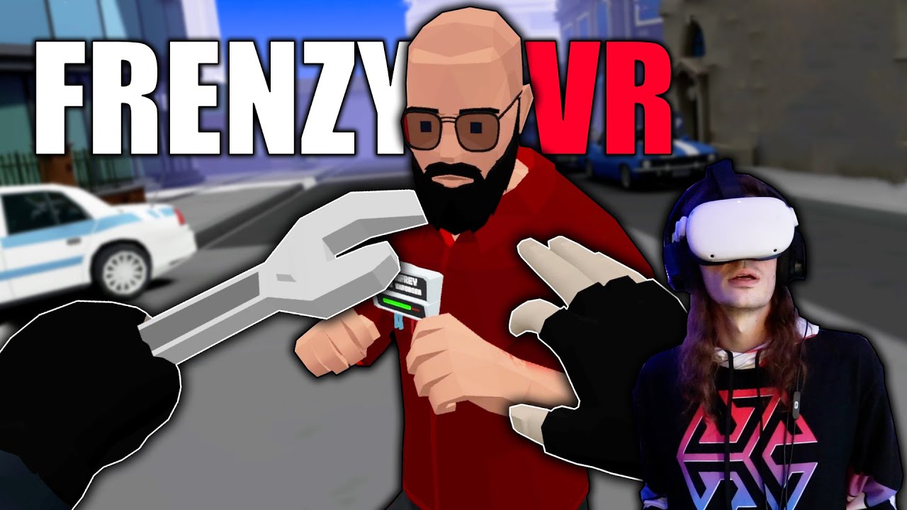 Destroying My VR Workplace in Frenzy VR | Quest 2 (VR Physics) - YouTube