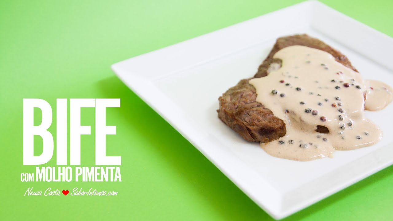 Bife com Molho de Pimenta - YouTube