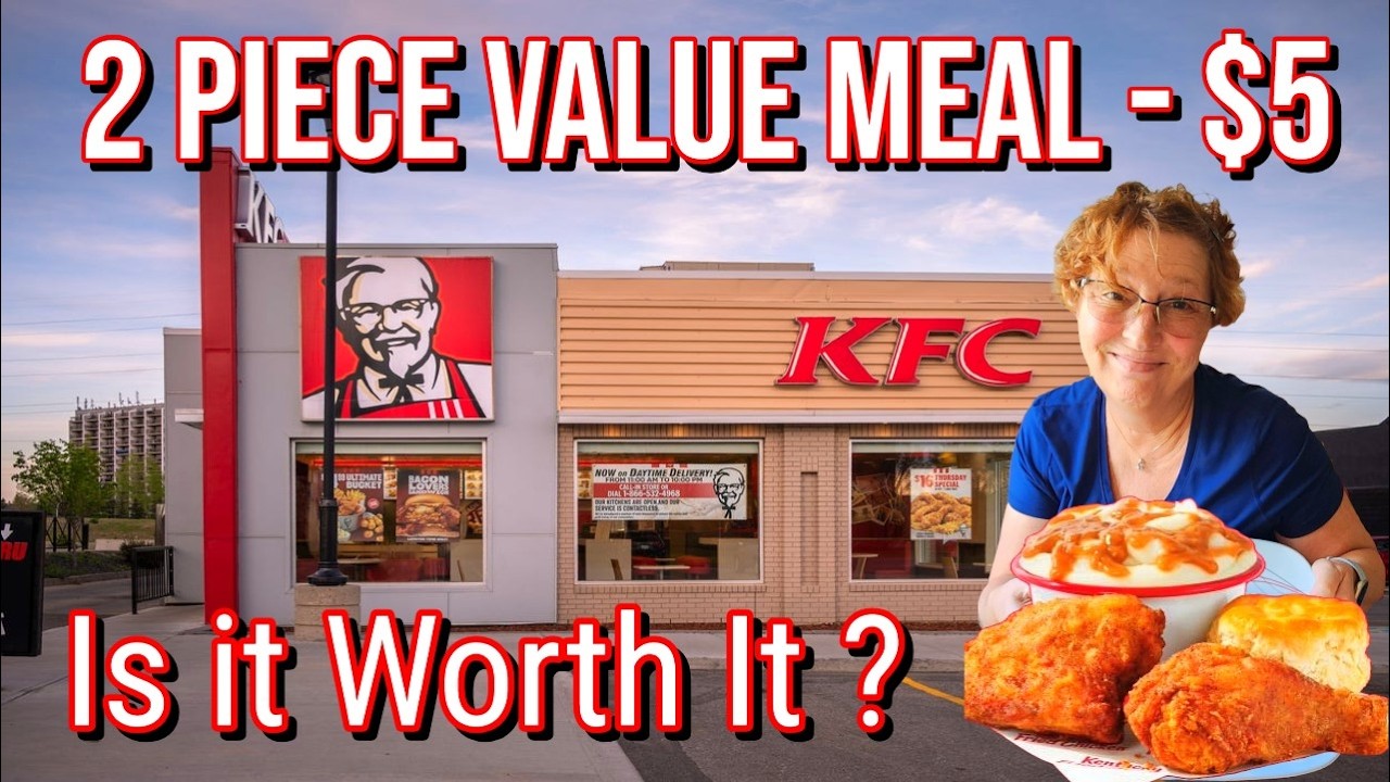 KFC 2 PIECE $5 VALUE MEAL DEAL🍗Is It Worth It ? - YouTube
