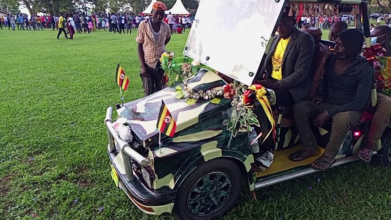 The Man Has Given his Man Made car to Gen Muhoozi Kainerugaba at His ...