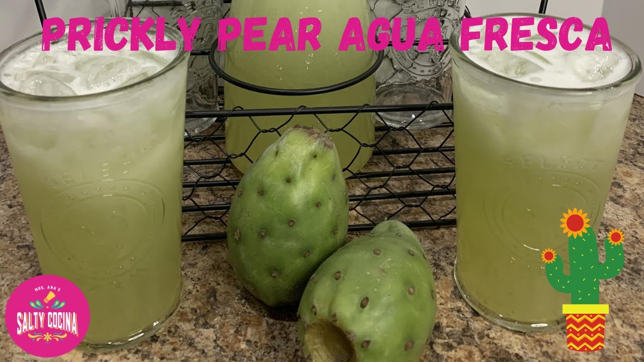 Prickly Pear Agua Fresca de Tuna - YouTube
