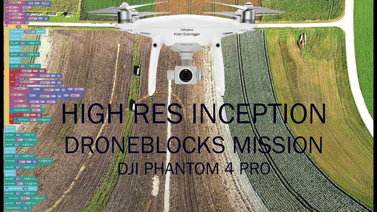 High Resolution Inception Drone Picture in Panorama Mode (4K Video ...