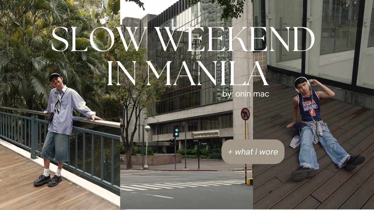 Out & About Ep.3 | Slow Weekend in Manila ☁︎ (cafes + bookstores ...