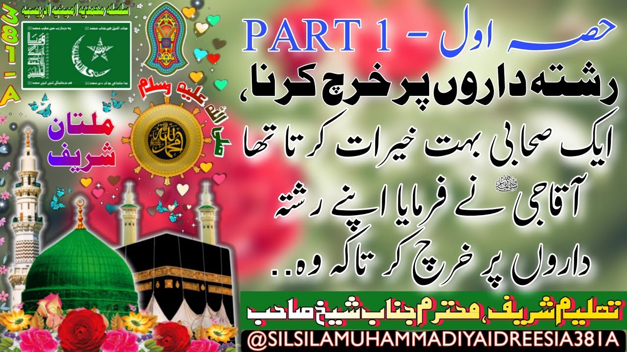 RISHTADARON PER KHARCH KRNA, PART 1 | SHEIKH AMEEN | SHEIKH AMIN ...