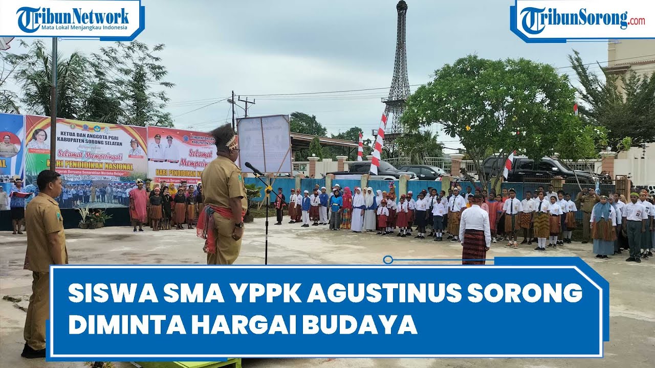 Siswa SMA YPPK Agustinus Sorong Diminta Santun dan Hargai Budaya - YouTube