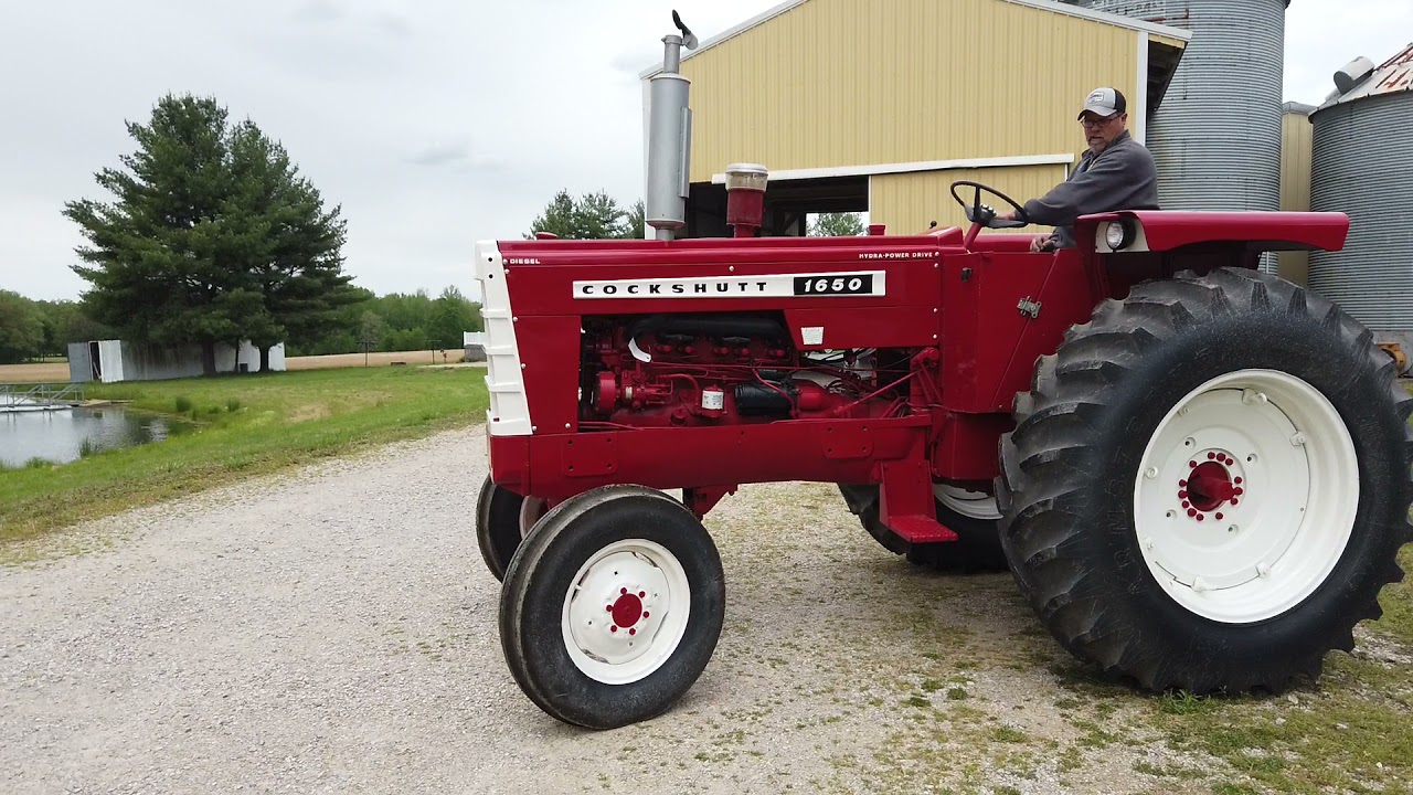 Cockshutt 1650 - Norbert Stahl Collection - YouTube