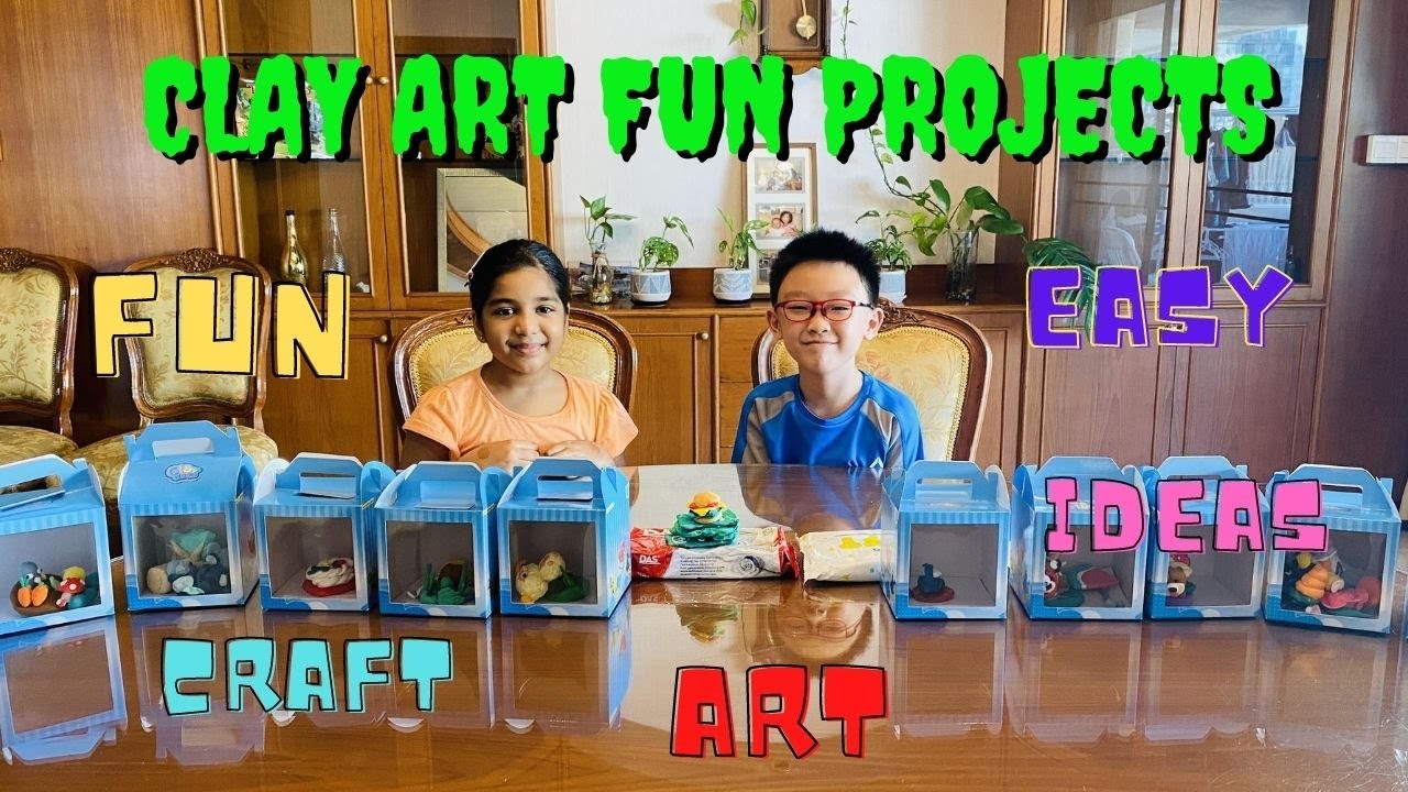 air dry clay art | air dry clay crafts | clay art fun projects | abby ...
