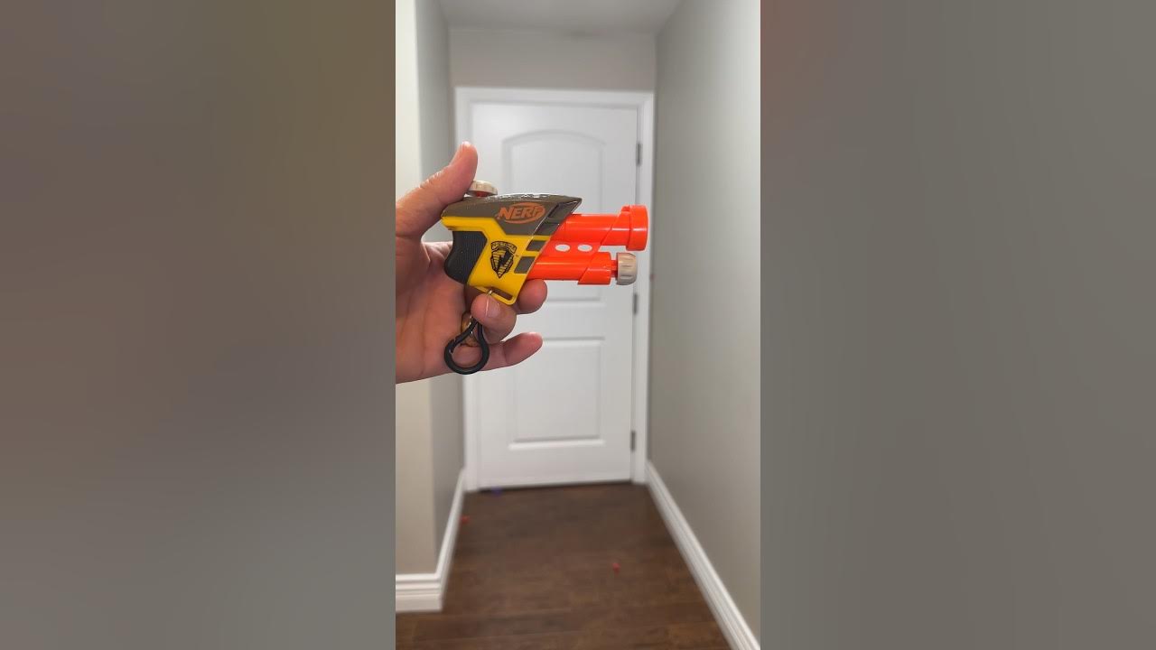 WORLDS SMALLEST NERF GUN - YouTube