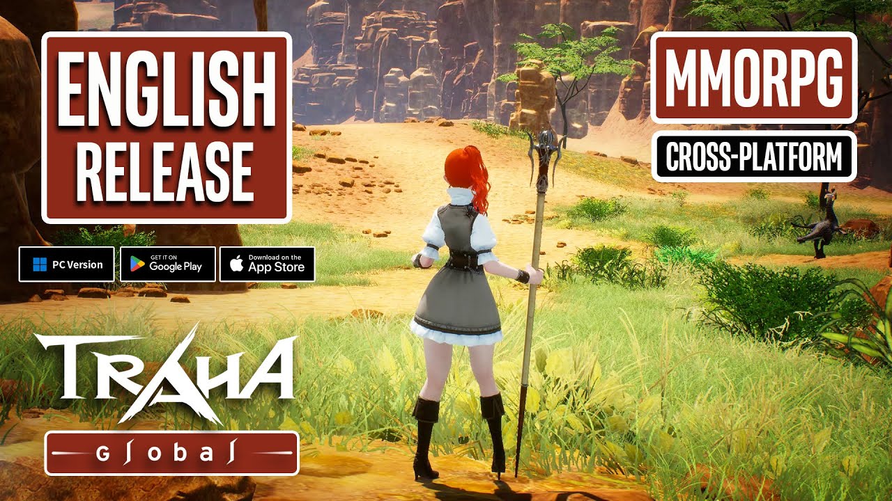 TRAHA GLOBAL Gameplay English Release - MMORPG PC, Mobile - YouTube
