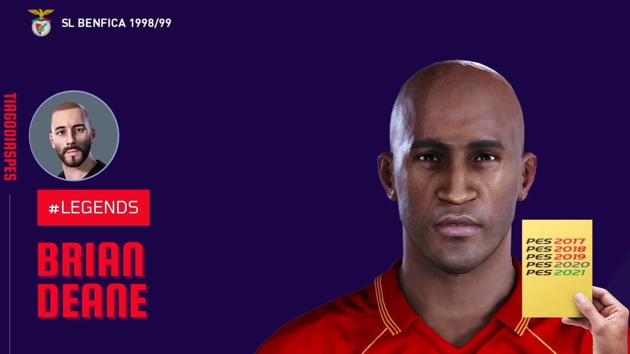 Brian Deane @TiagoDiasPES (Benfica, Middlesbrough, Leeds, Sheffield Utd ...