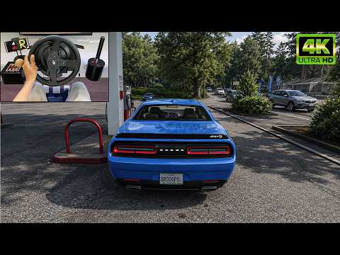 Dodge Challenger 2019 - Realistic POV Driving in 4K | T300 GT | BeamNG.drive