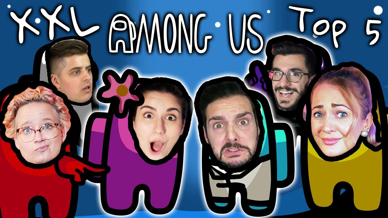 TOP 5 XXL AMONG US VIDEOS! Wer ist der beste Impostor? Mit Dania, Kaan ...