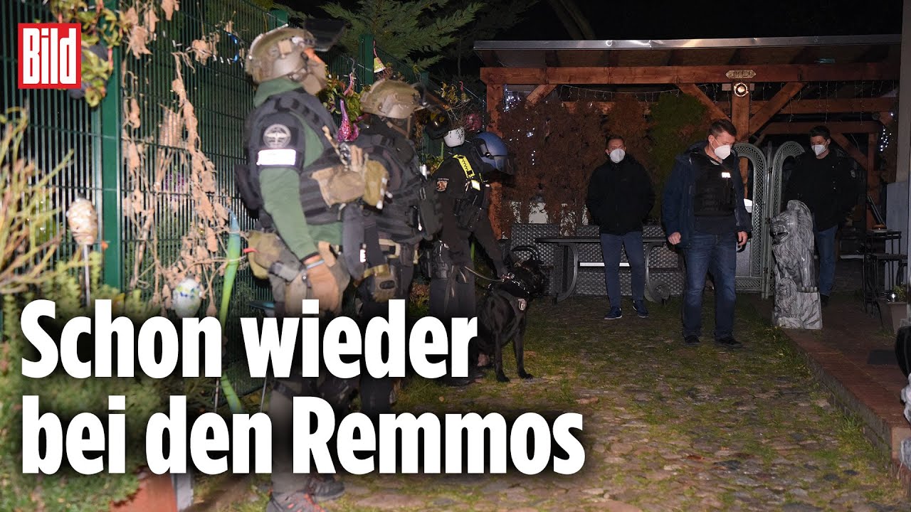 Razzia in Berlin: SEK stürmt Villa des Remmo-Clans - YouTube