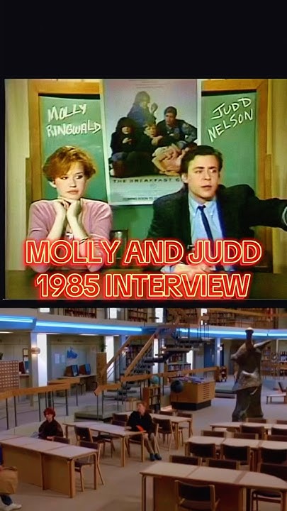 Molly RingWald and Judd Nelson 1985 interview #80s #movie #90s #genx # ...