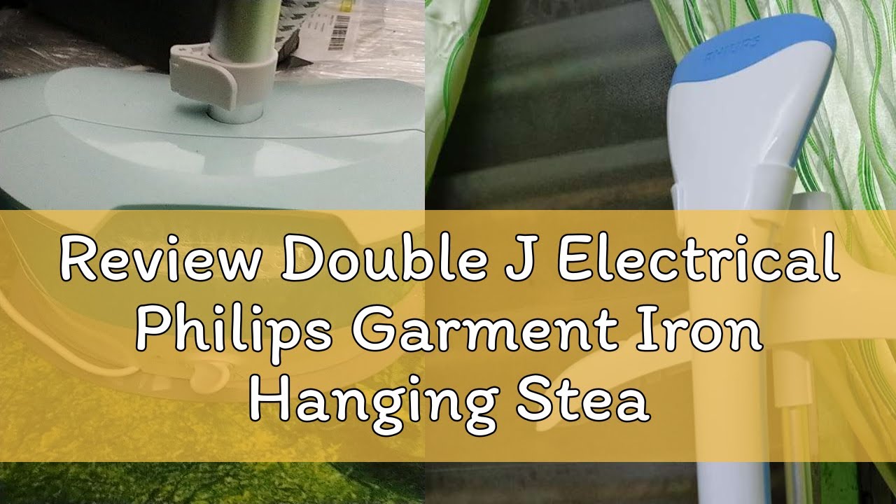 Review Double J Electrical Philips Garment Iron Hanging Steamer GC482 ...