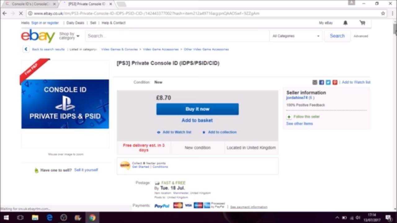 [PS3] [CFW] [CID] [PSID] [PRIVATE] - YouTube