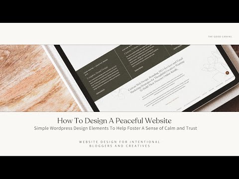 Wordpress Tutorial For Beginners - How To Create A Peaceful Website - YouTube