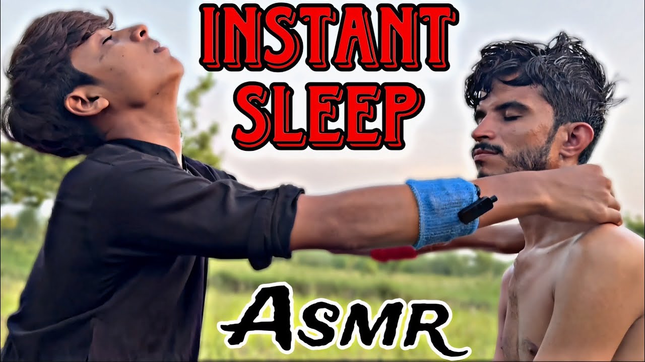 ASMR | Wonderfull massage by youngest barber | oily therapy body pain ...