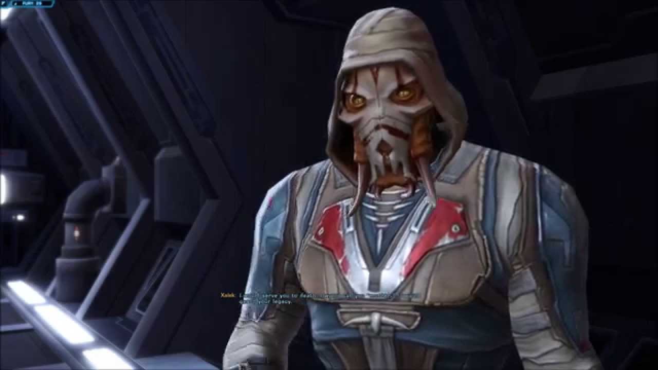 Star Wars; The Old Republic, Sith Inquisitor, Xalek - YouTube