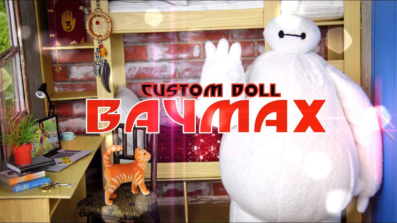 DIY - How to Make: Custom Baymax Doll - BIG HERO SIX - Handmade - Doll ...