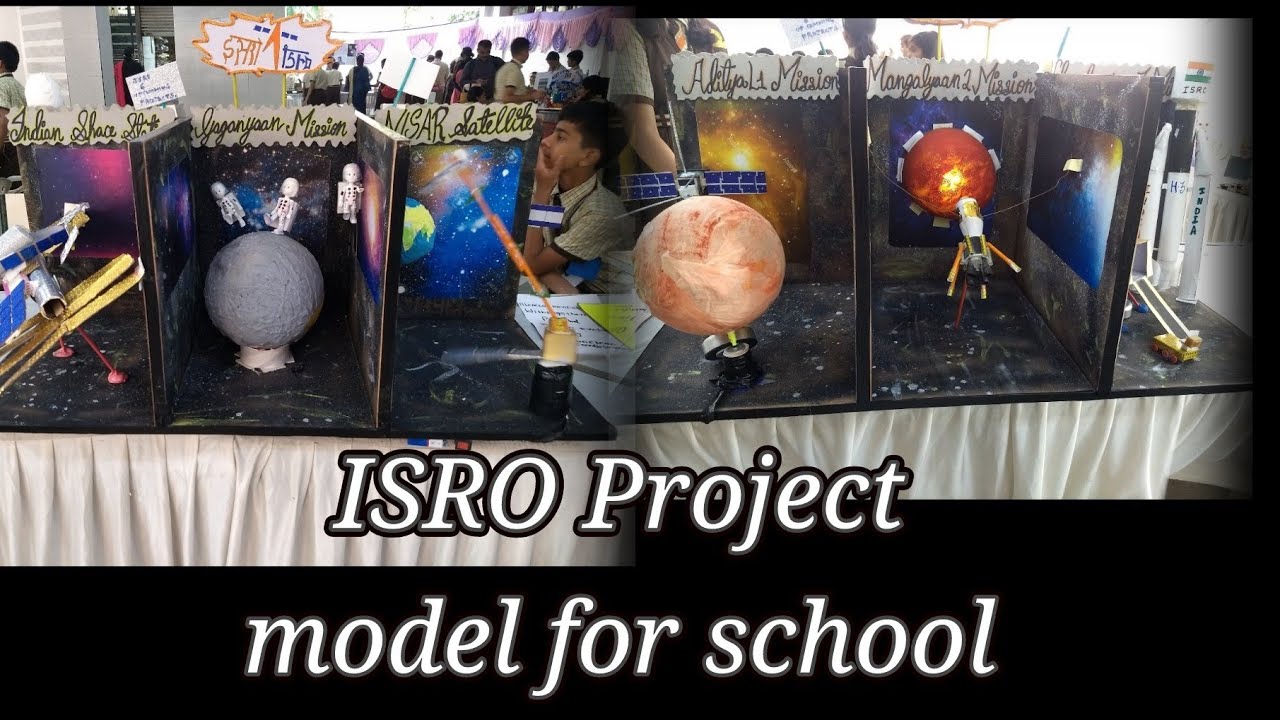 ISRO project model for science exhibition, Isro project for school ...