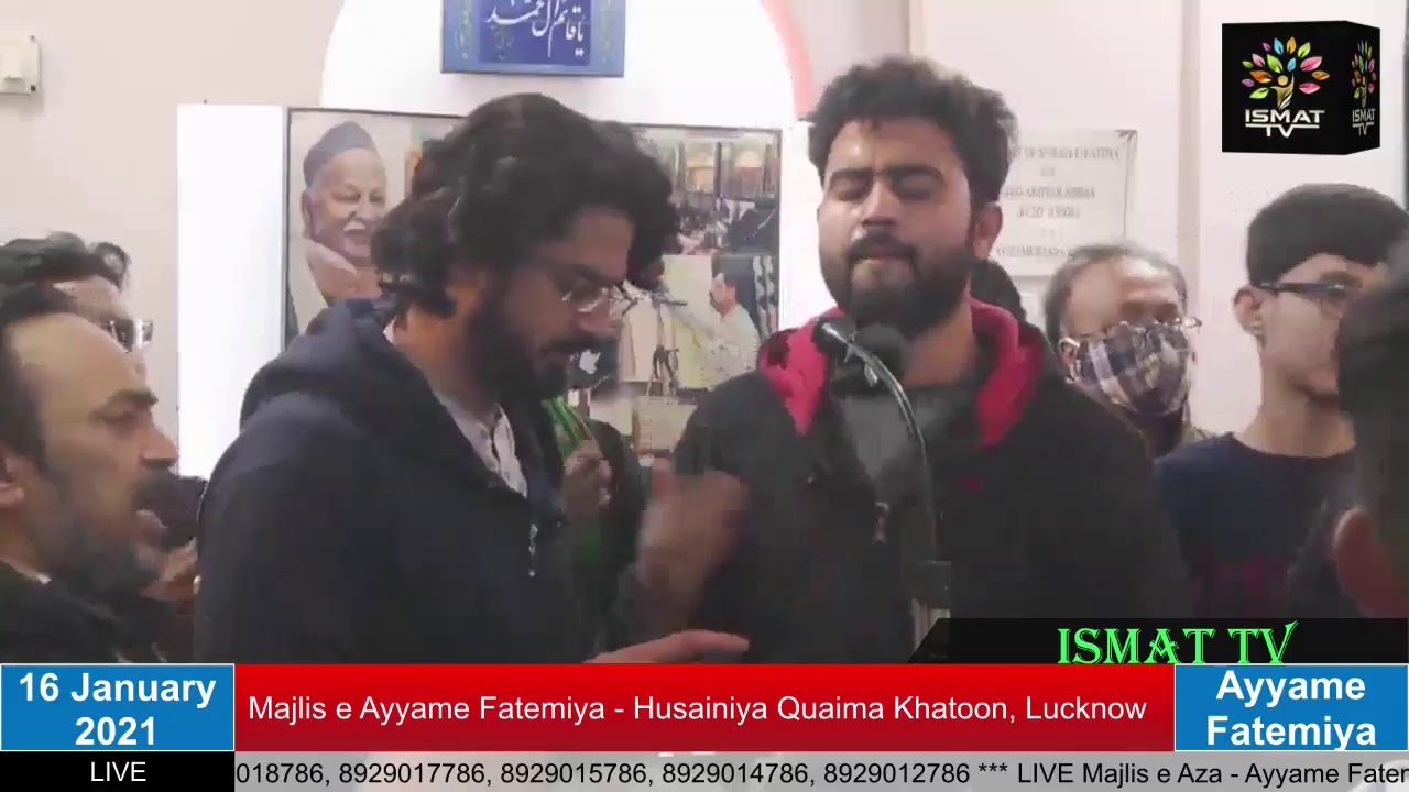 LIVE Majlis e Aza || Husainiya Quaima Khatoon, Lucknow || Maulana Azim ...