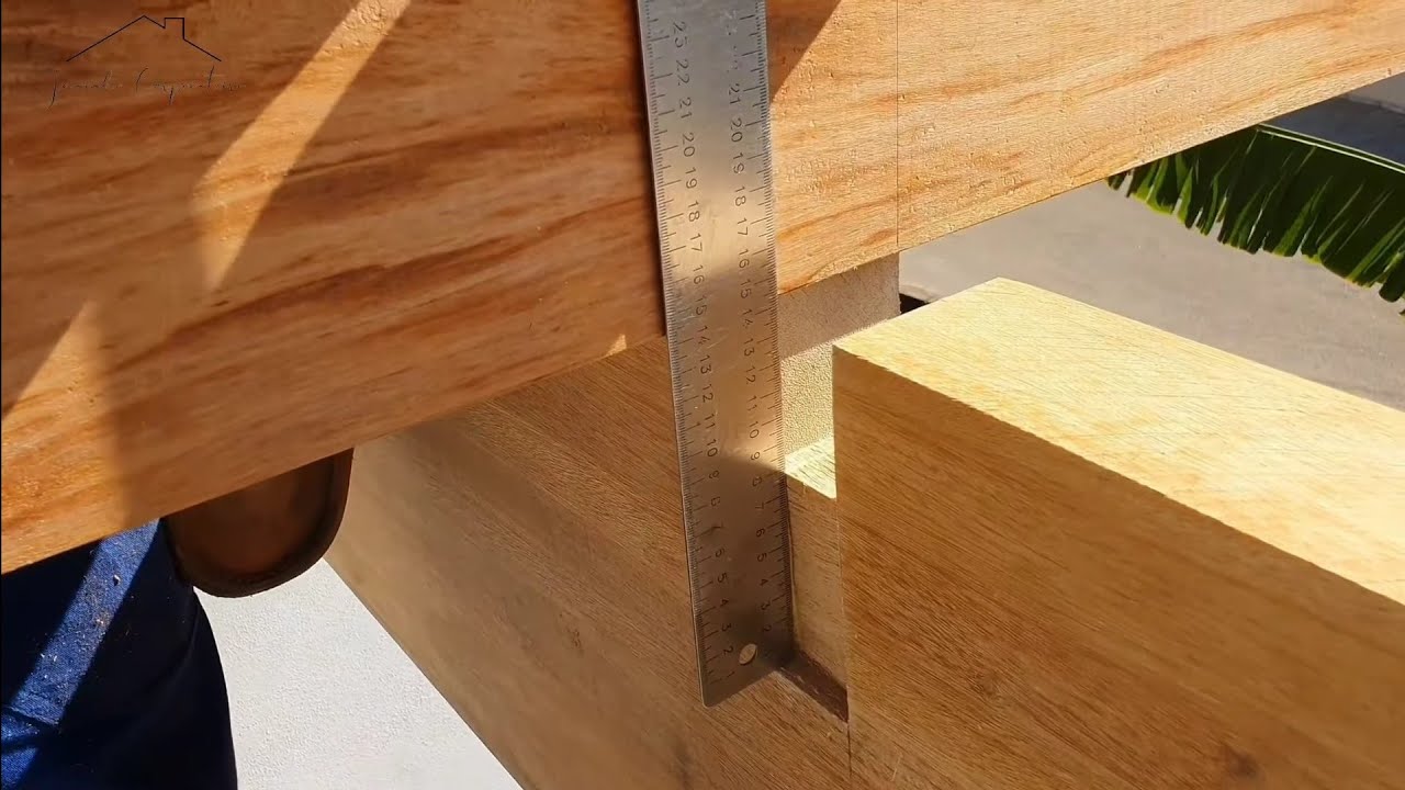 ENCAIXE DUPLO, APRENDA AS MELHORES TÉCNICAS, DE CARPINTARIA 😉 - YouTube