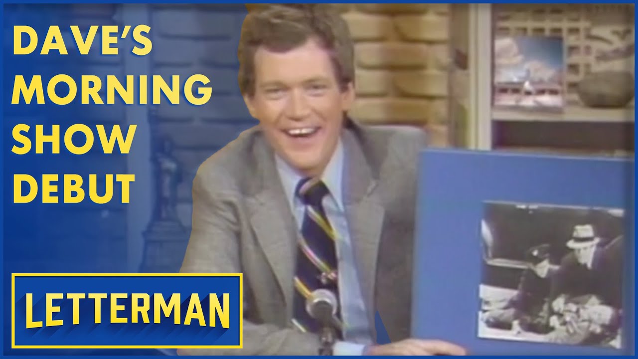 Dave's Morning Show Debut In 1980 | Letterman - YouTube