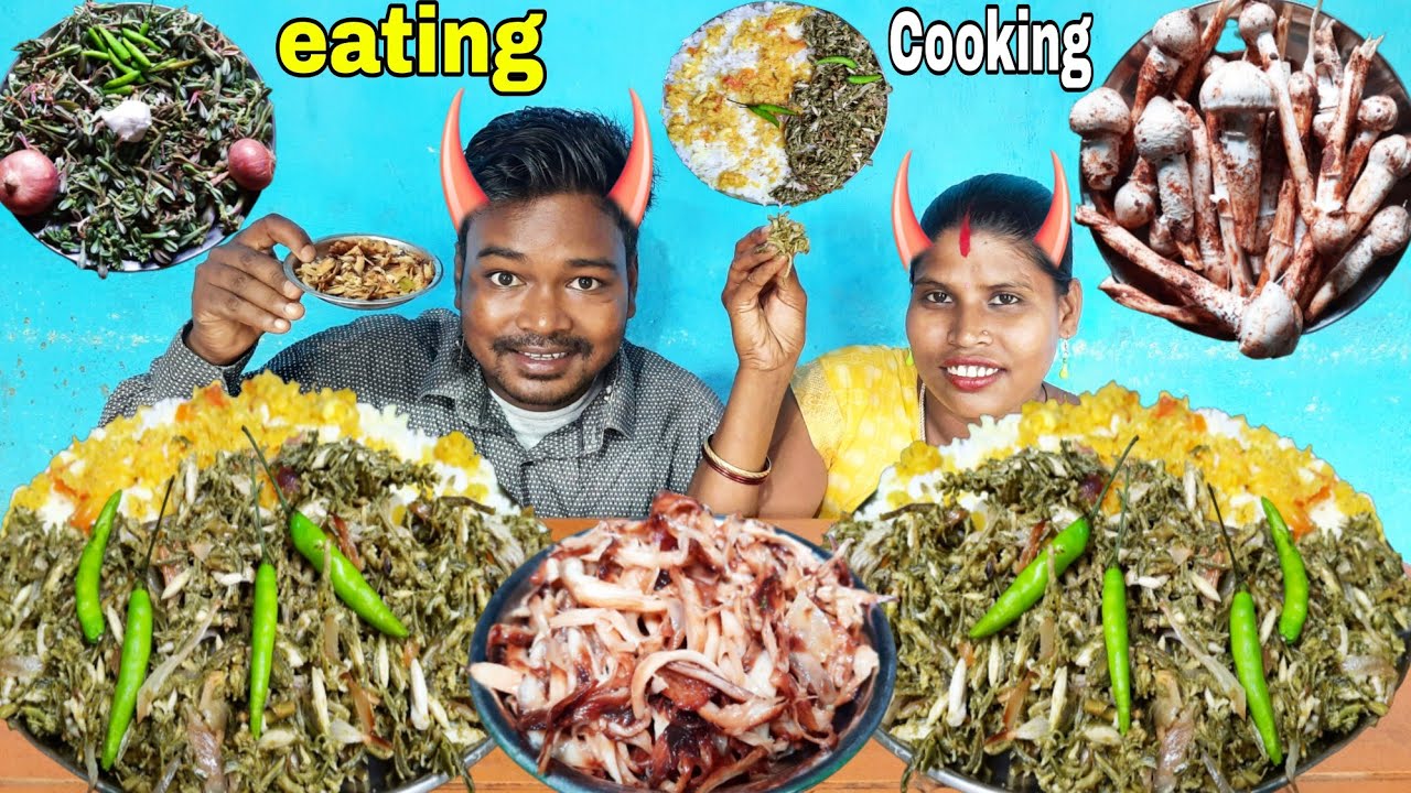 Koinar flowers desi style cooking | koinar phool dal rice eating ...