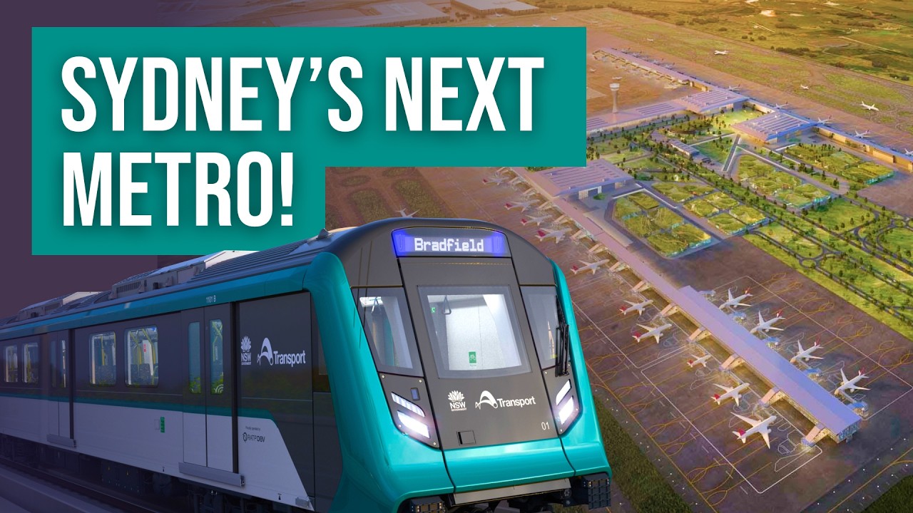 Sydney's next metro line is coming sooner than you might think - YouTube