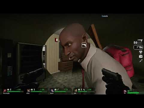 Left 4 Dead 2 - Dead Center Campaign With All 8 Survivors Gameplay (L4D1 Animations Read Below ...