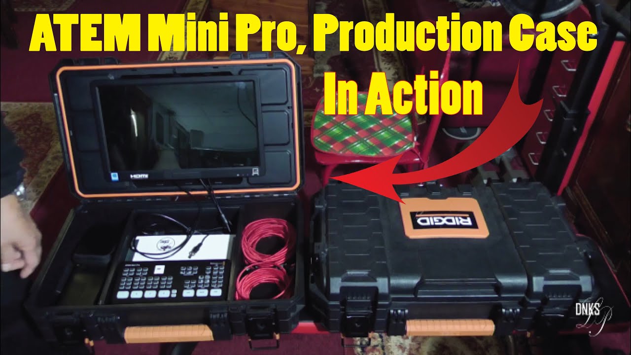 ATEM Mini Pro in All in One Box in action - YouTube