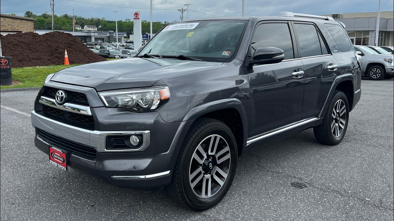 2018 Toyota 4Runner Limited | Steven Toyota | 540-434-1400 - YouTube