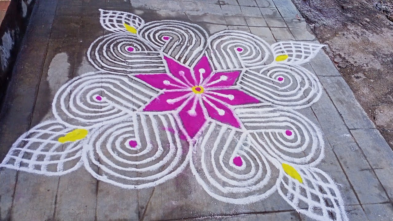 vaikasi matham padi kolam 🪔 villakku padi kolam 🪔 deepam kolam 🪔 diya ...