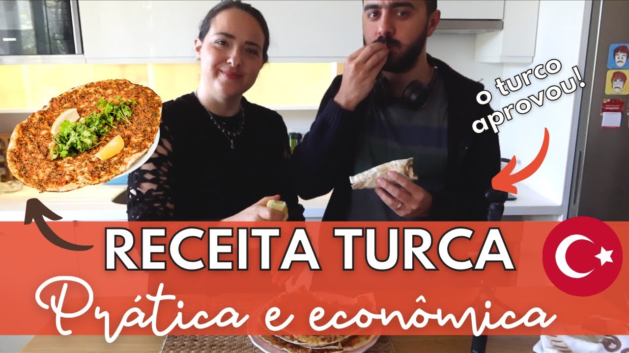 Aprenda a fazer LAHMACUN (esfiha turca) em 10 minutos - Brasileira na ...
