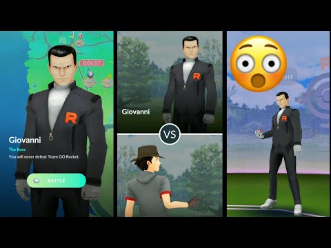 How how to defeat Giovanni in Pokemon go 😈 | best team for Giovanni in ...