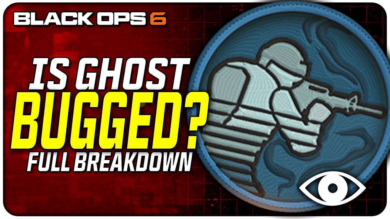 Is the Ghost Perk Bugged in Black Ops 6? - YouTube