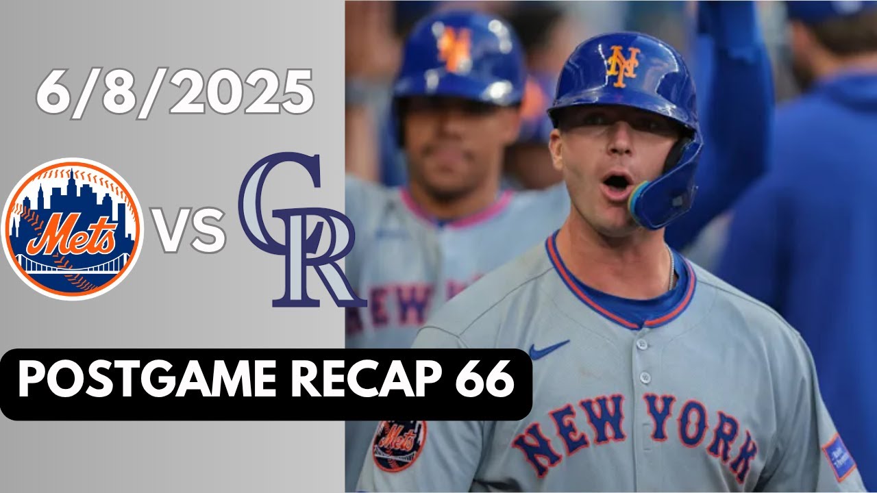 Mets Fan Reaction Game 66 | NYM-13 COL-5! THE METS OFFENSE EXPLODES AS ...