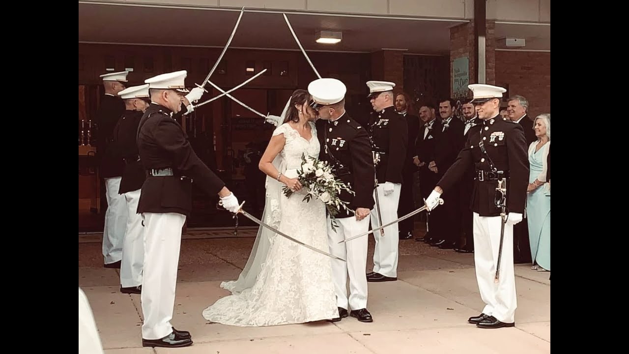 David and Clare's Sword Arch - YouTube