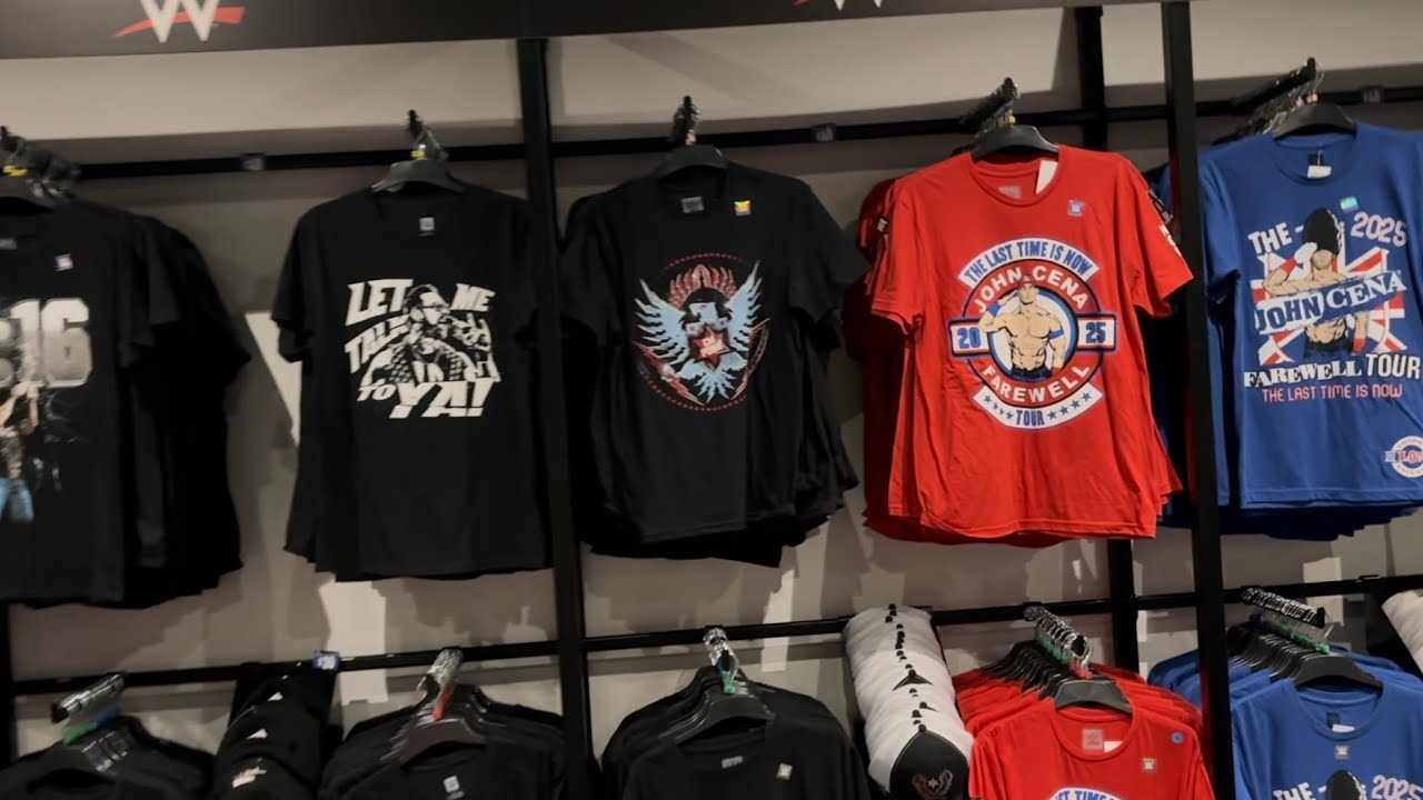 WWE UFC Superstore O2 London Walkthrough TKO & Fanatics Store #wwe #ufc ...