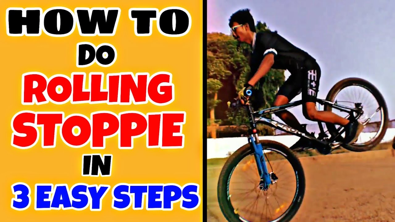 How to do a ROLLING STOPPIE - The RKL Rider - MTB Stunts 2022 - YouTube