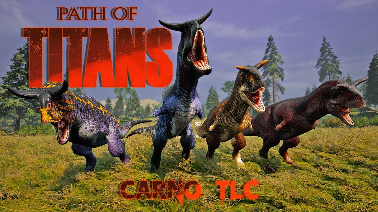 Carno TLC CHARGES In Path of Titans! - YouTube