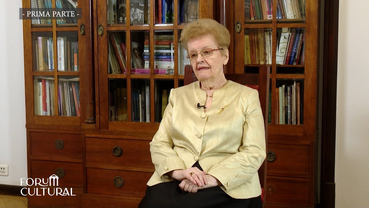 Acad. Georgeta Filitti - la aniversare. Prima parte #forumcultural ...